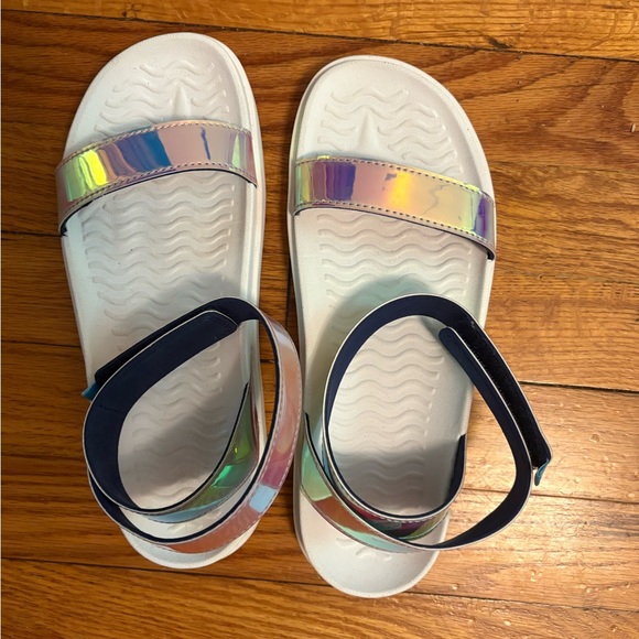 Native Shoes | Shoes | Native Shoes Holographic Sandals | Poshmark